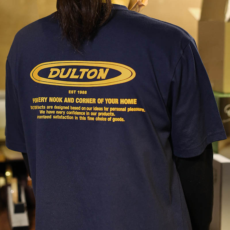 DULTON ONLINE SHOP | DULTON T-SHIRT OVAL LOGO S NAVY(S NAVY): アパレル