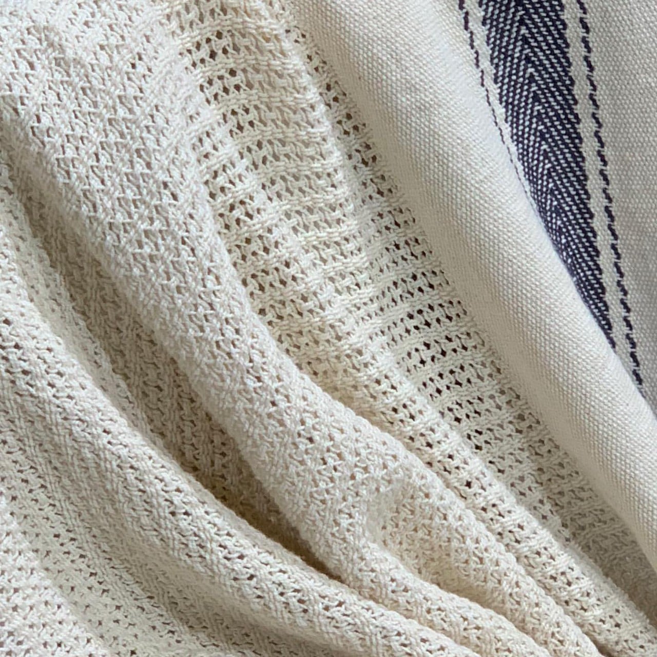 DULTON ONLINE SHOP | LENO WEAVE BLANKET NATURAL(NATURAL): ハウスウェア