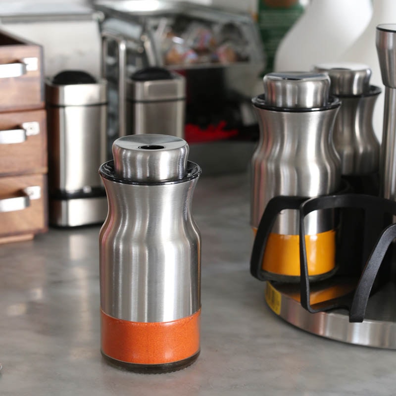 DULTON ONLINE SHOP | CURVED SPICE JAR SET OF 6: キッチン/ダイニング