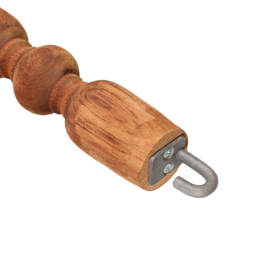 DULTON ONLINE SHOP | VONA WOODEN SPINDLE HOOK GALVANIZED L(L): ハードウェア/D.I.Y