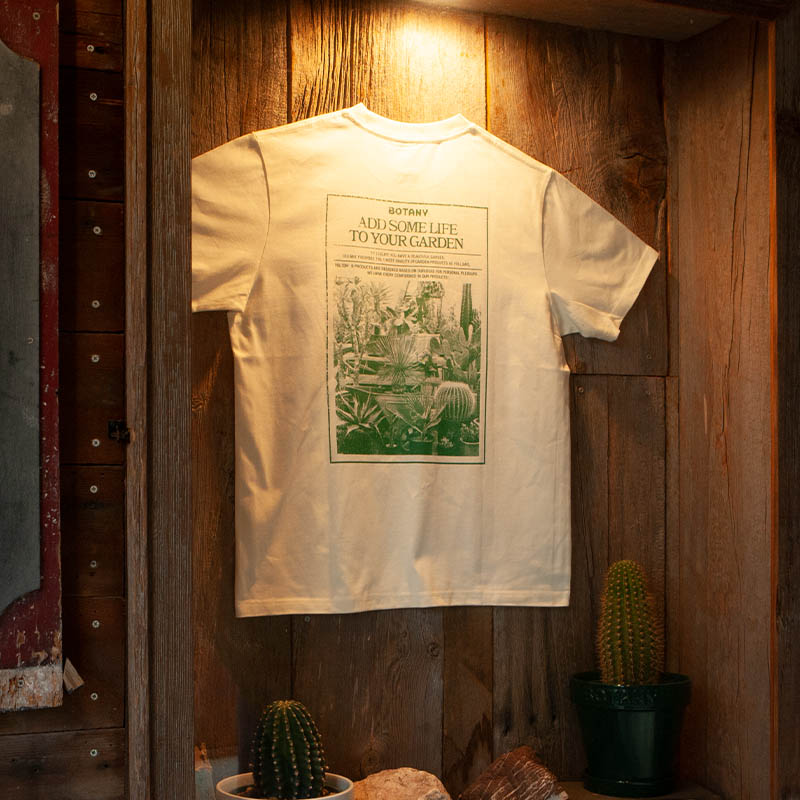 DULTON ONLINE SHOP | BOTANY T-SHIRT BACK M OFF WHITE(M WHITE): アパレル