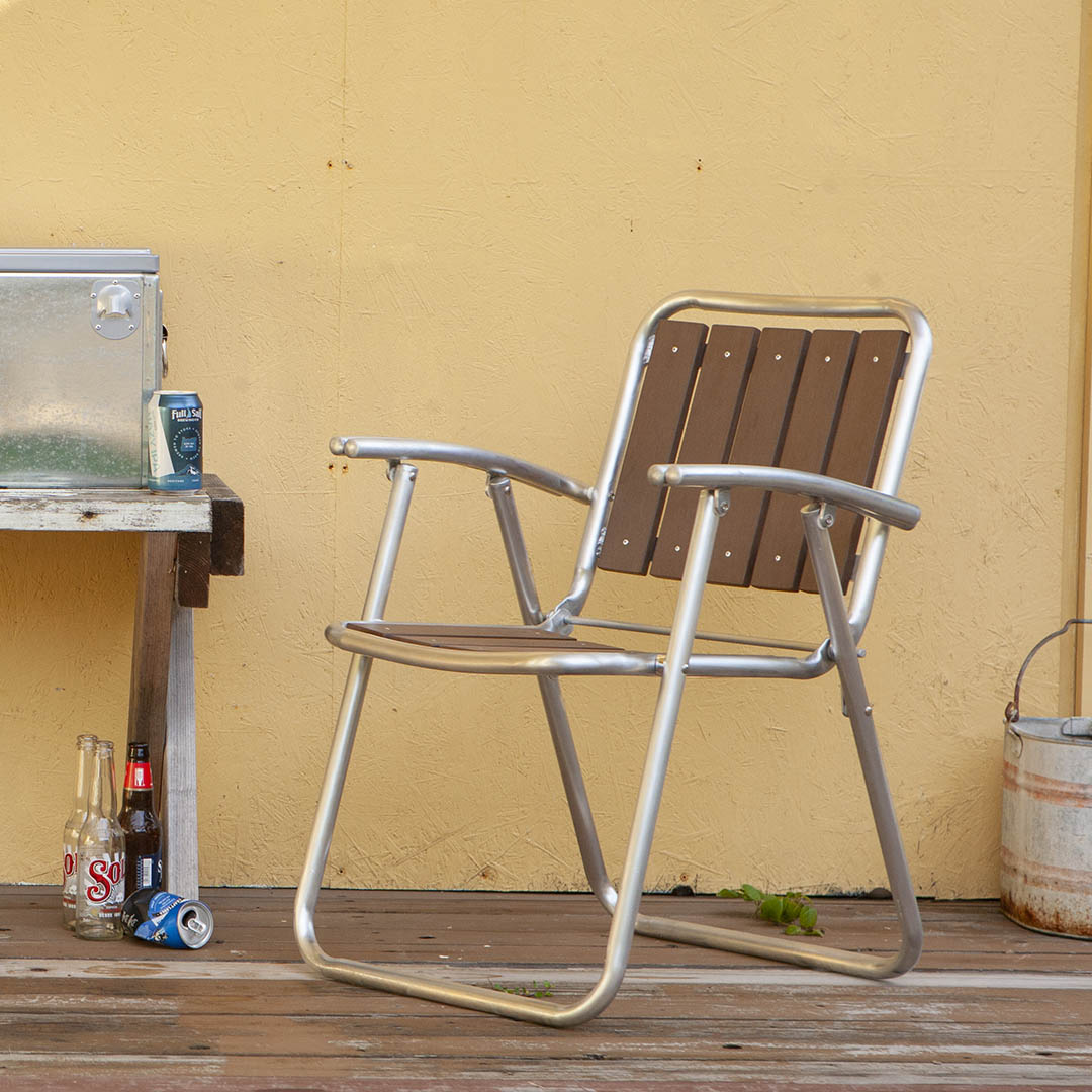 DULTON ONLINE SHOP | ALUMINUM FOLDING CHAIR: ファニチャー